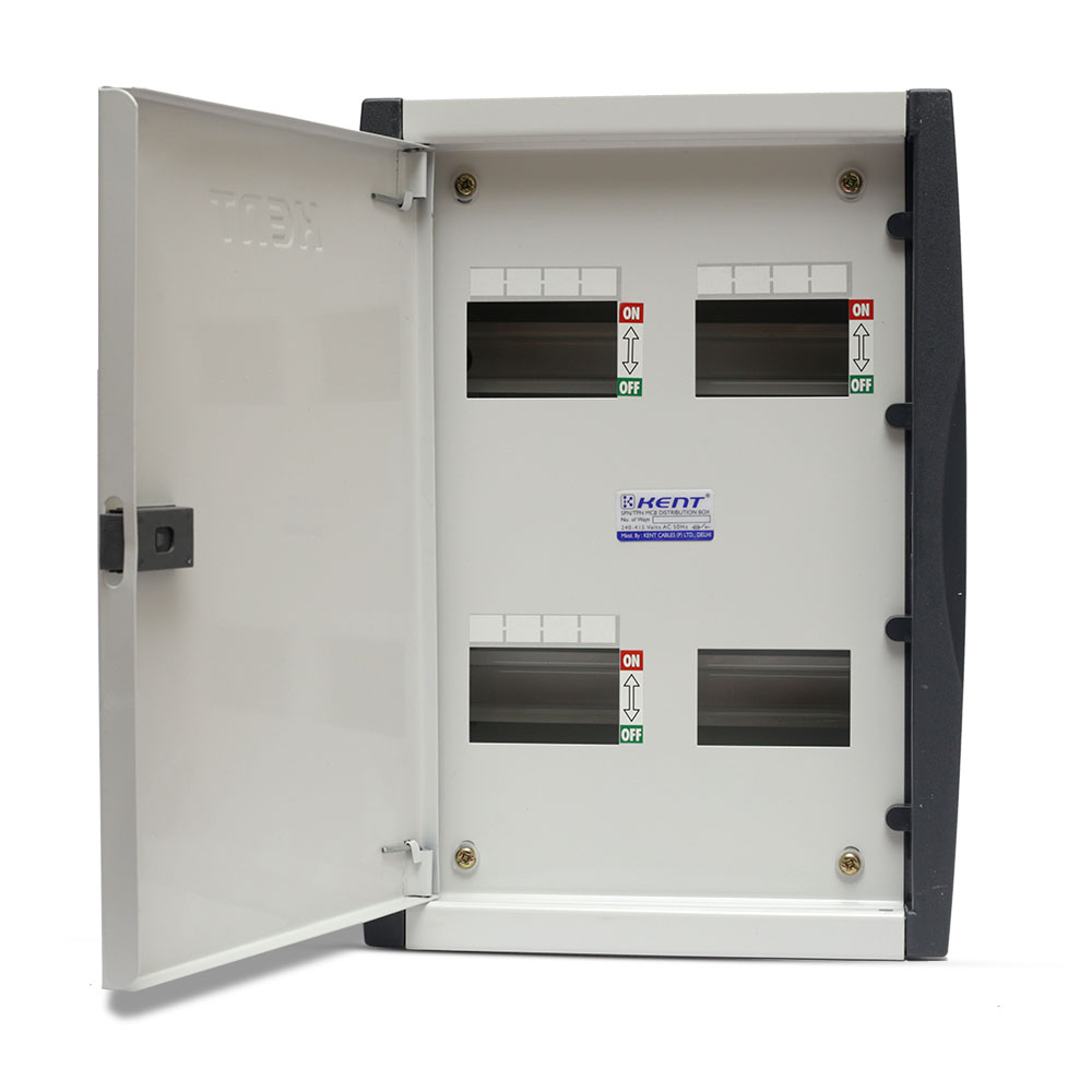 8 Way MCB Box (TPN) Double Door