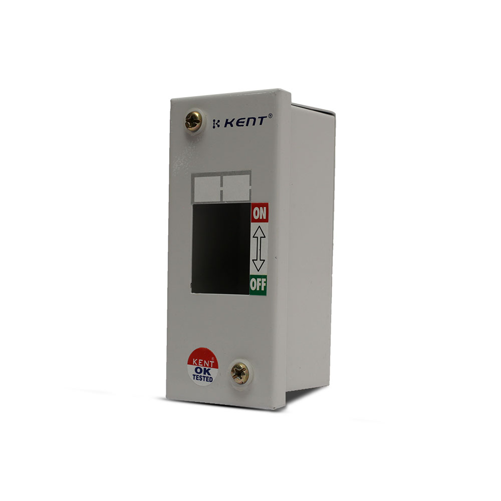 2 Way MCB Box (S.P.) Iron (Deluxe)