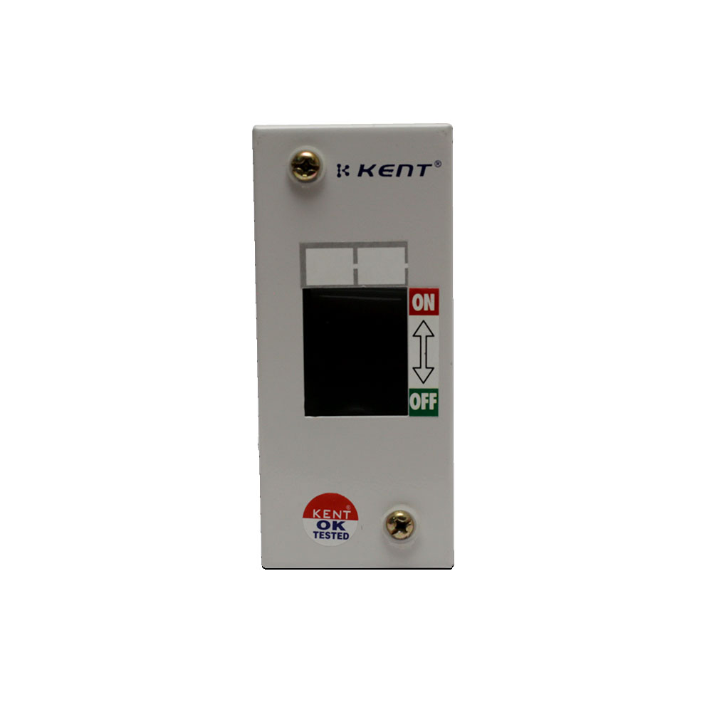 2 Way MCB Box (S.P.) Iron (Deluxe)