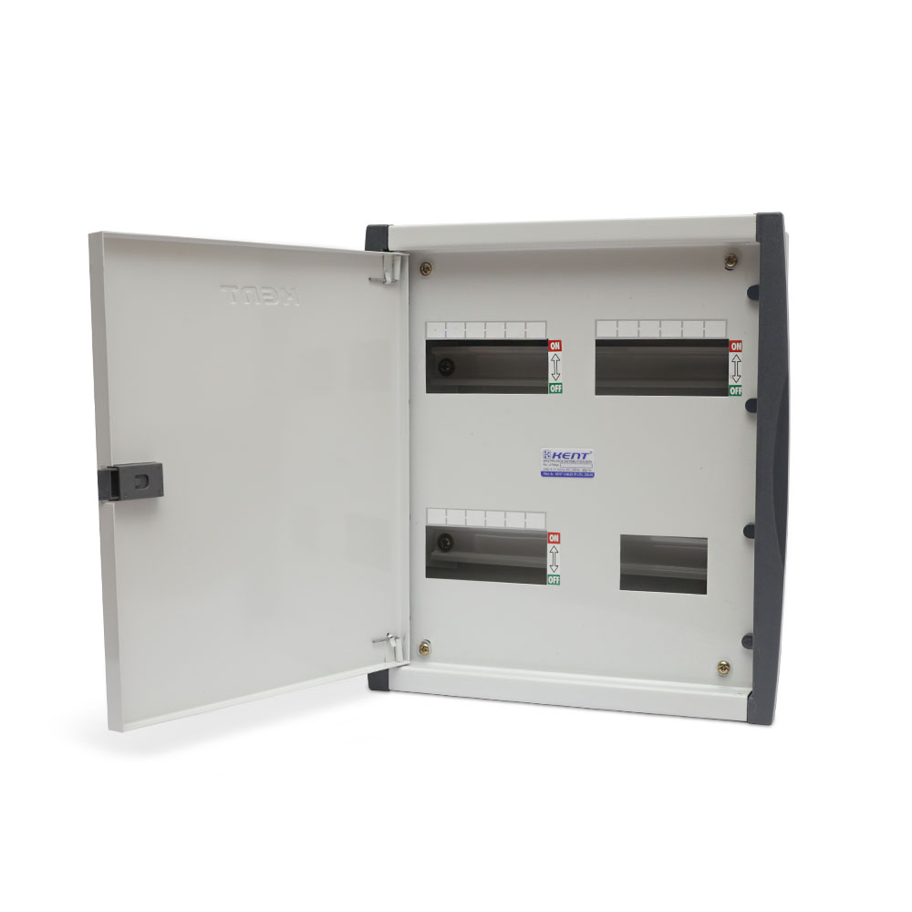 12 Way MCB Box (TPN) Double Door