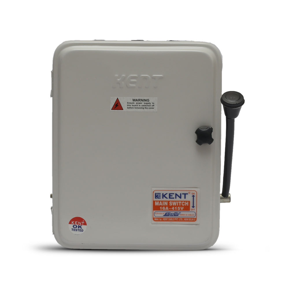 Main Switch 16 AMP 415V. (T.P.)